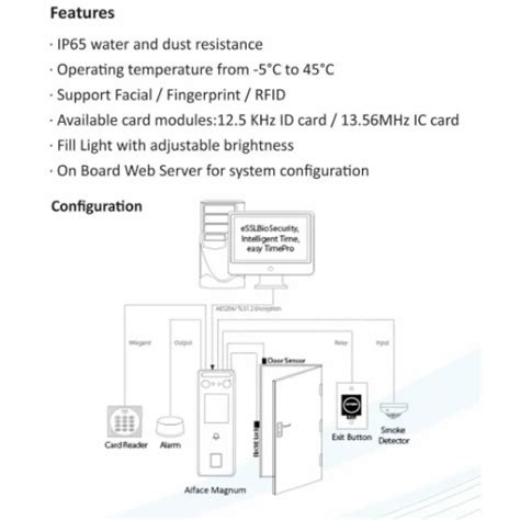 Essl Aiface Magnum At ₹ 14990 Piece Face Recognition Time Attendance System In Faridabad Id