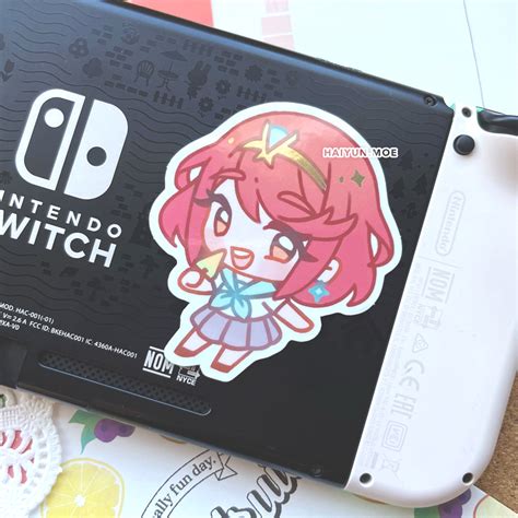 Xenoblade Mythra Enamel Pin Haiyun