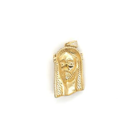 Hanger Jezus Portret Met Zirkonias De Goud Winkel