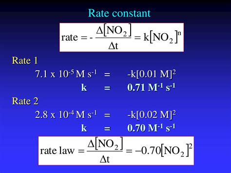 Rate Constant Definition Example At Eugene Bergeron Blog