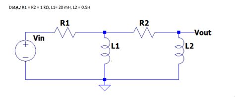 Solved Circuit Transfer Function Compute And Represent