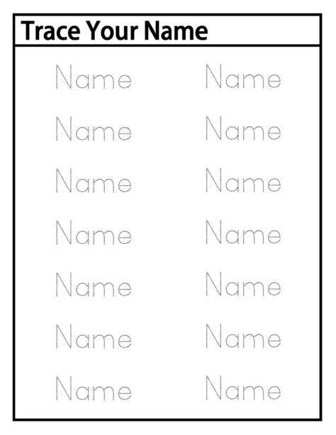 Name Tracing Editable Practice Name Tracing And Writing Sheets And