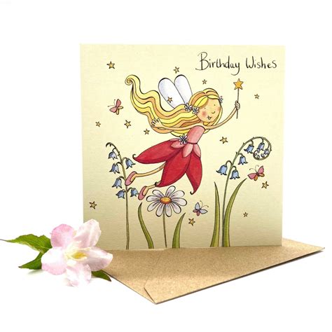 Birthday Card Fairy Wishes We Jameson And Son Ltd