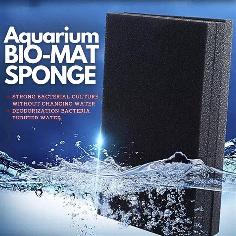 Aquarium Sponge 6d Filter Sponge For Foam Pond Bio Sponge Fish Tank