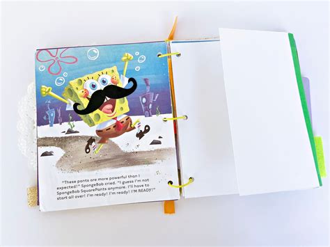 Spongebob Junk Journal Etsy