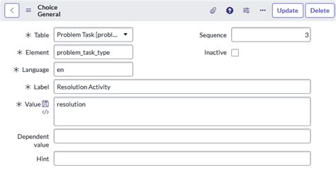 How To Add A New Problem Task Type In Servicenow
