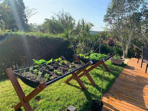 Kit Horta Suspensa Vertical Para Quintal Jardim Lançamento