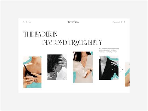 Tiffany And Co — Redesign Website Diamonds Corporate Website Design