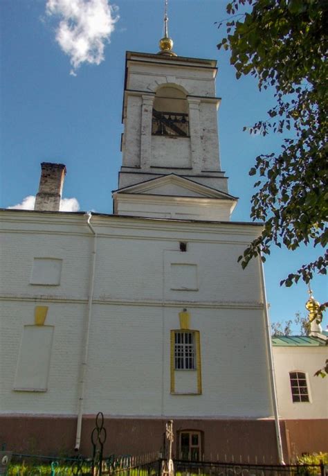 Церковь Николая Чудотворца в Заболотье Киржач Киржачский район фотография фасады
