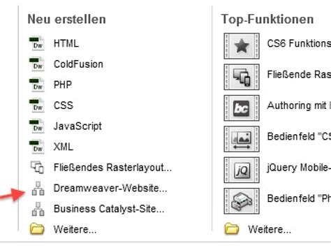 Anfänger Anleitung für Dreamweaver NETZWELT