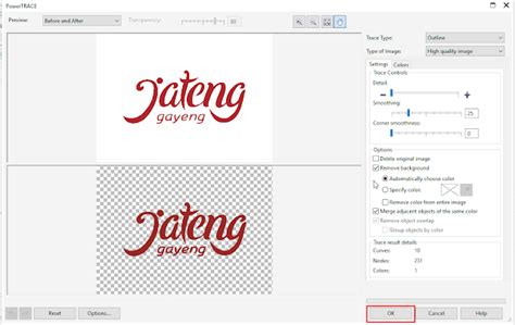 cara trace bitmap corel draw biologizone