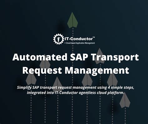 It Conductor Inc On Linkedin Automated Sap Transport Request Management