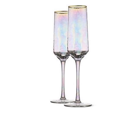 Crofton Hammered Wine Or Champagne Glasses Aldi Us Specials Archive