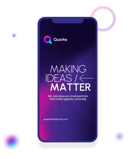 Quarks Transforming Ideas Into Matter
