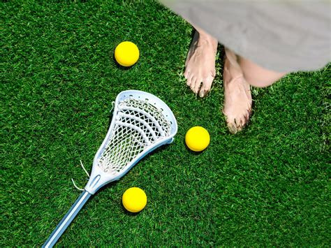 Lacrosse Ball Under Foot At Iva Blackburn Blog