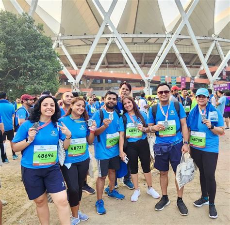 Mohammed Asif On Linkedin Globalpaymentsrunnersclub Logofflogmiles Delhihalfmarathon2023