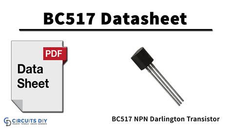 Bc517 Npn Darlington Transistor Datasheet