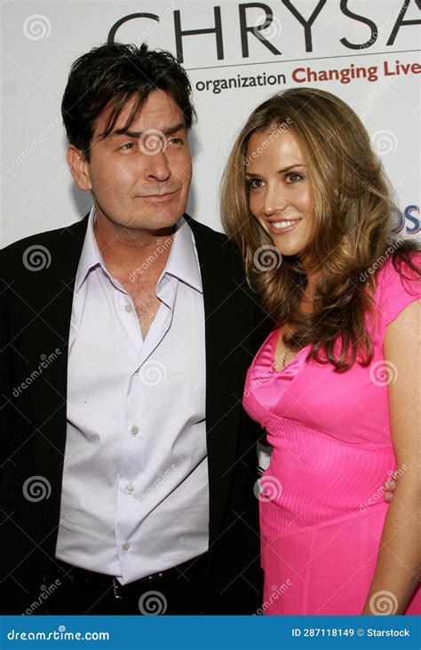 Charlie Sheen And Brooke Mueller Editorial Stock Image Image Of Gala