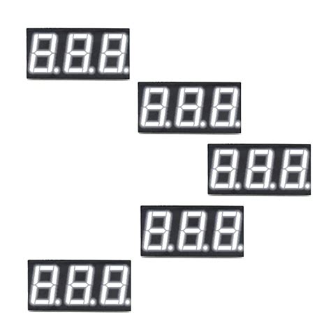 Treedix 0 56 3 Digit 7 Segment Display Common Cathode 3 Digit Led Display Digital Tube
