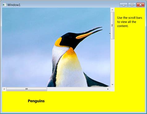 Dealing With Content Overflow The Wpf Scrollviewer Ged Meads Blog