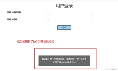 jsr303 参数校验 jsr303校验 csdn博客