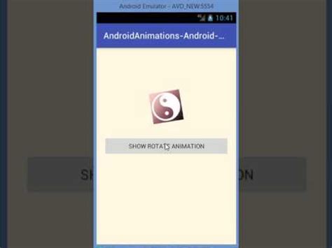 Android Animations Tutorial YouTube