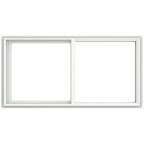Jeld Wen V4500 Left Operable Vinyl Double Pane Double Strength Sliding