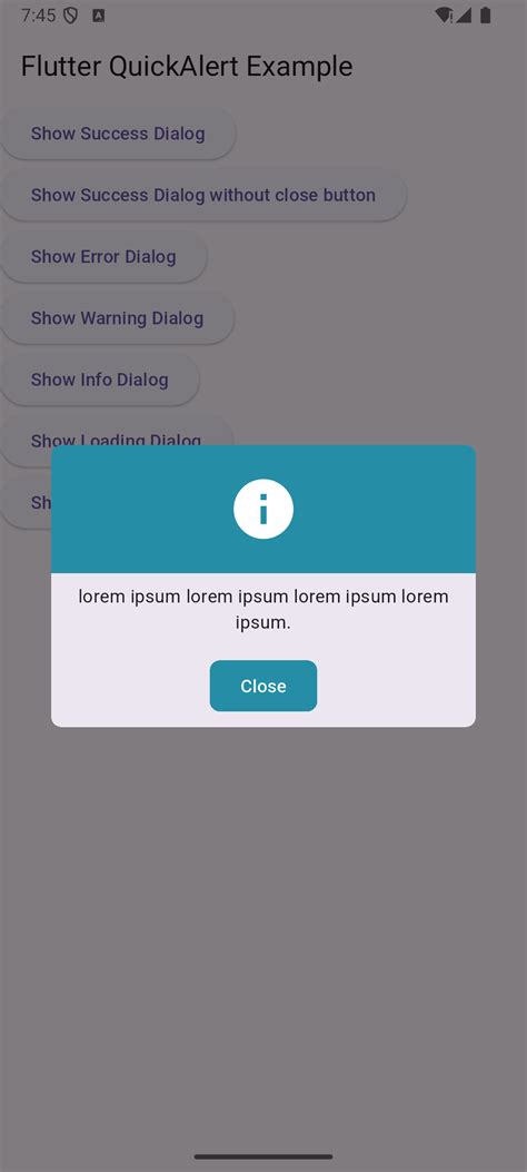 github aljaff94 flutter quickalert a lightweight and customizable
