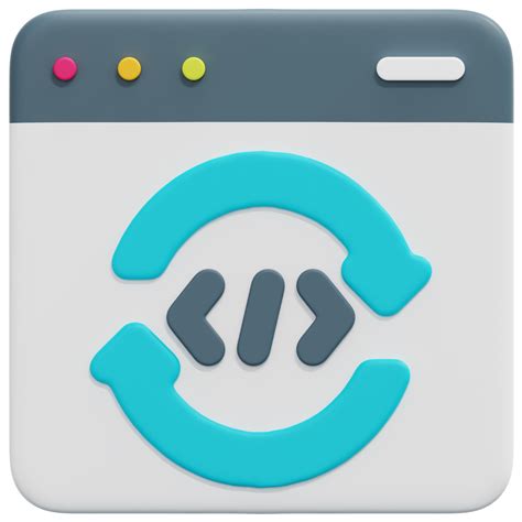 updating 3d render icon illustration 11652522 png