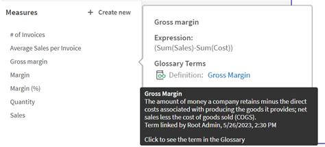 Linking Terms To Master Items Qlik Cloud Help