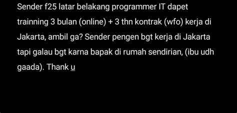 Baca Rules (bit.ly/worksfess) on Twitter: "Wrk! Kak tolong kasih sender ...