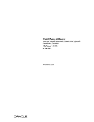 Oracle Fusion Middleware PDF
