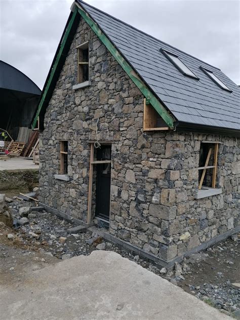 Timber Frame Stone Clad Extension