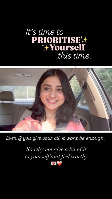 SHREEYA SINGLA ♡ | Its time to prioritise yourself!!🩹 ️‍🩹💌 You cant ...