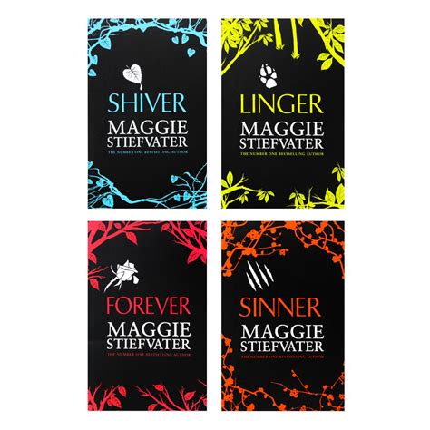 Maggie Stiefvater 4 Book Collection Shiver Linger Forever Sinner