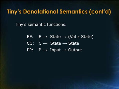 Ppt Denotational Semantics Powerpoint Presentation Free Download Id632926