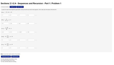 Solved Sections 21 24 Sequences And Recursion Part 1 Solved Sections 21 24 Sequences And Recursion Part 1