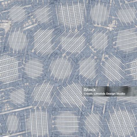 매끄러운 프렌치 농가 점리 린넨 패턴 프로방스 블루 화이트 직조 질감 초라한 세련된 스타일 장식 서클 도트 패브릭 배경 인쇄물 전체에 섬유 소박 0명에 대한 스톡 벡터 아트