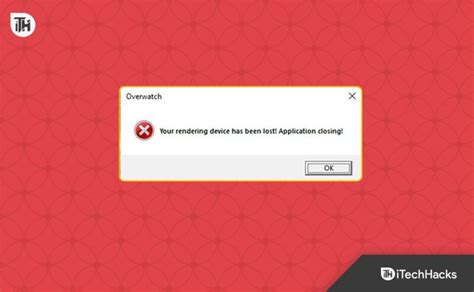 How To Fix Rendering Device Lost Error In Overwatch 2