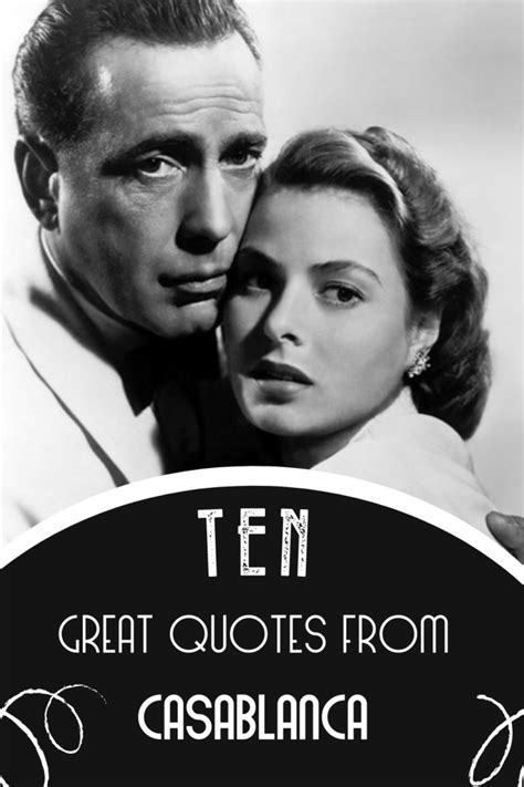 10 Great Casablanca Movie Quotes You May Not Remember MarocMama