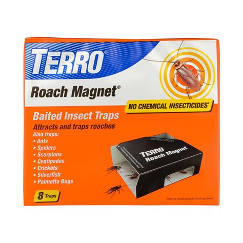 Terro T256 8 Poison Free Roach Magnet Trap And Killer With Exclusive