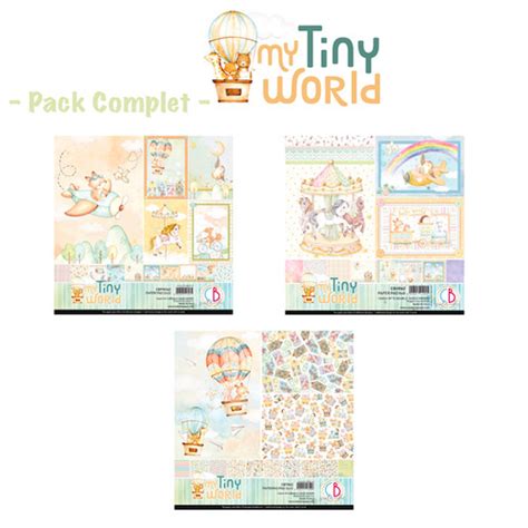 Pack Complet Ciao Bella My Tiny World 3 Blocs Magics Loisirs