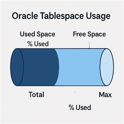 Oracle Tablespace Usage Query Total Free And Used