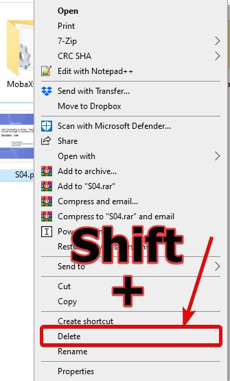 How To Delete Files On Windows Directly Without Moving To The Recycle Bin