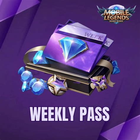 Mobile Legends Weekly Diamond Pass Satın Al Günlük Elmas Kazan