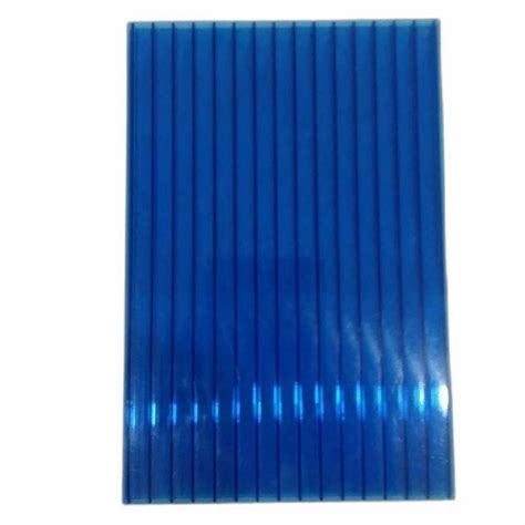 10mm Blue Polycarbonate Roofing Sheet At ₹ 95 Sq Ft Polycarbonate