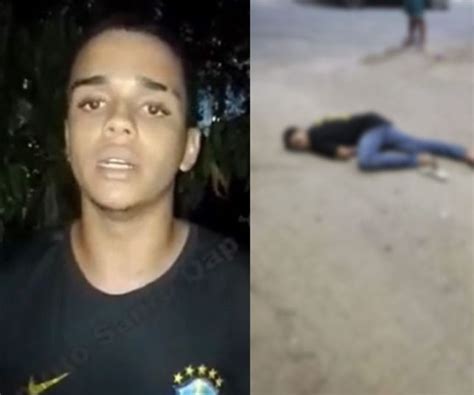 Not Cias Imagem Forte Jovem Grava V Deo Momentos Antes De Ser Executado Veja V Deo Portal