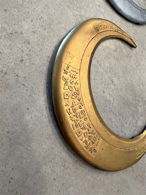 Moon Knight Chest Emblem Moon Glyphs Mcu Cosplay Comic Style Moon