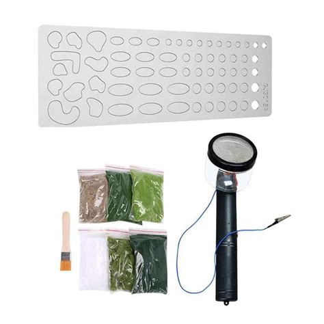 Static Grass Flocking Applicator Electrostatic Grass Planter Electrostatic Flocking Machine Sand