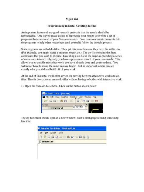 creating a do file for stata pdf computer file information